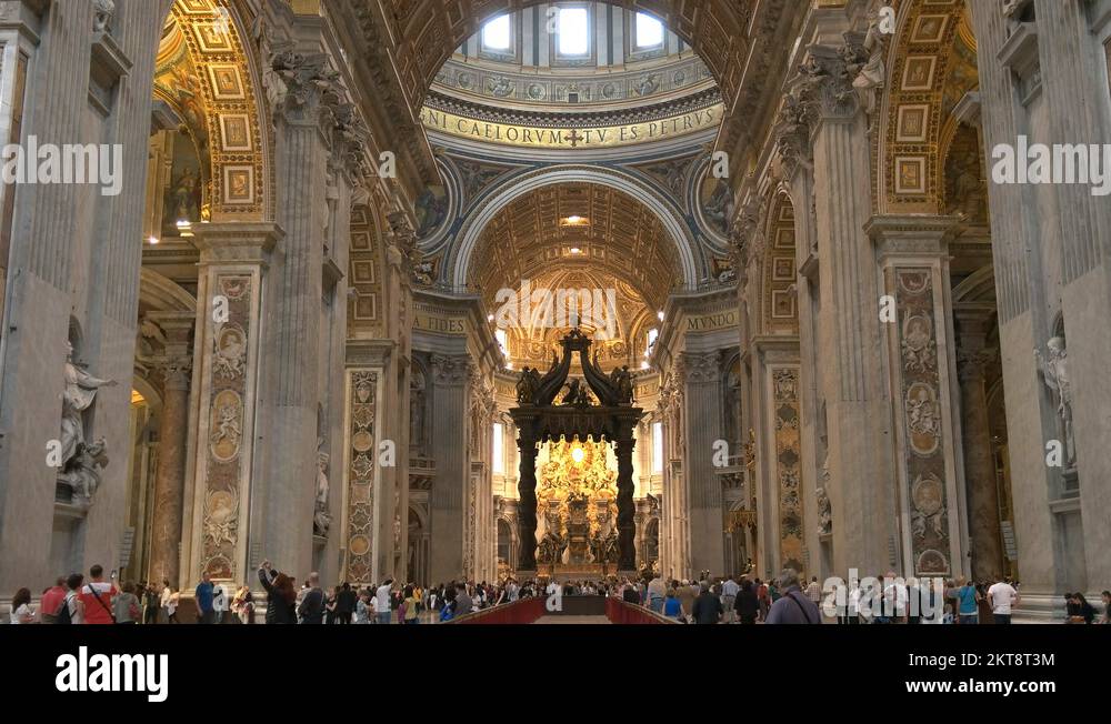 Peters basilica view rome Stock Videos & Footage - HD and 4K Video ...