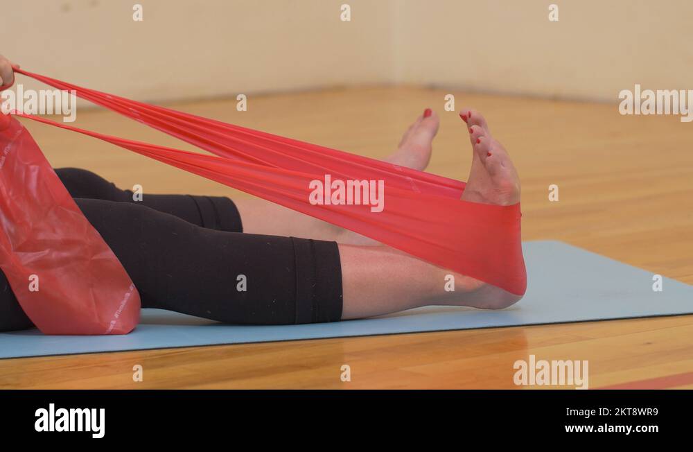 Streching Her Foot Stock Videos And Footage Hd And 4k Video Clips Alamy