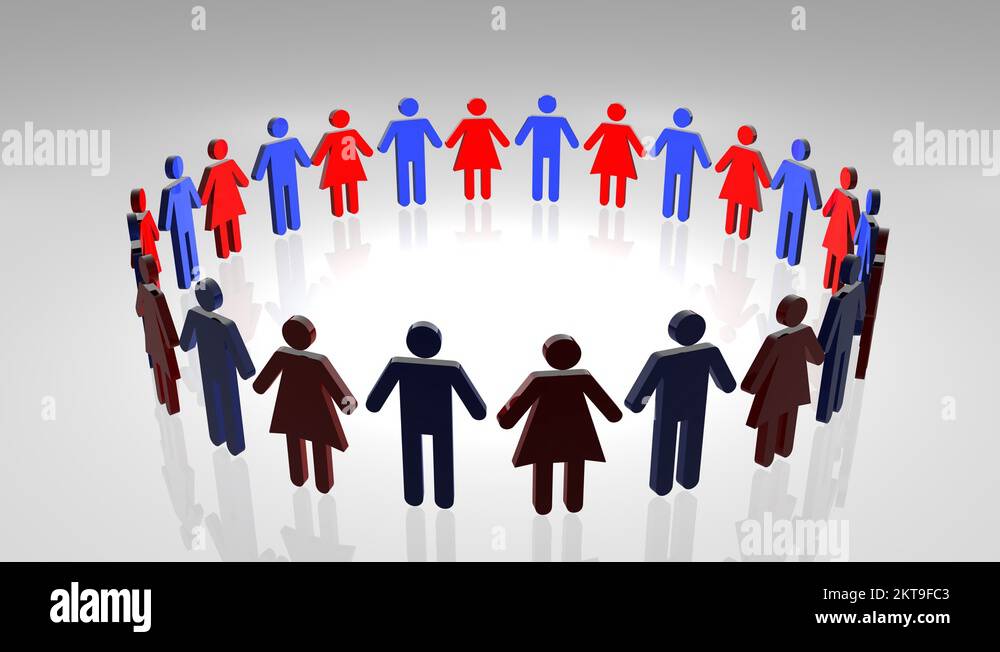Woman circle concept Stock Videos & Footage - HD and 4K Video Clips - Alamy