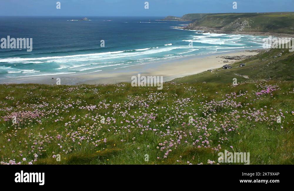 Sennen cove cornwall england Stock Videos & Footage - HD and 4K Video ...