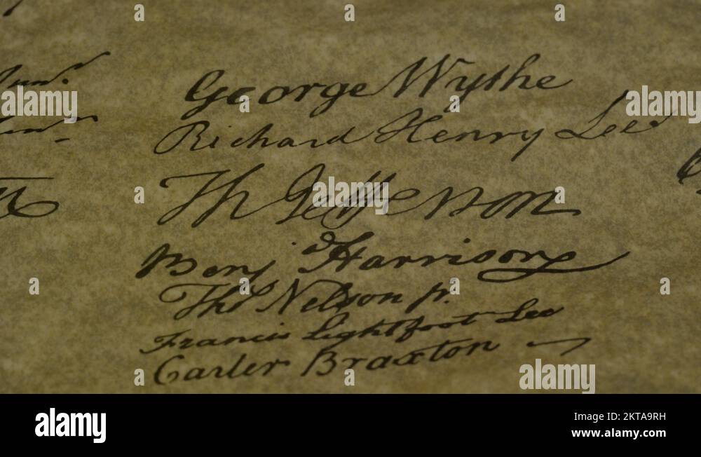 Jefferson declaration of independence Stock Videos & Footage - HD and ...