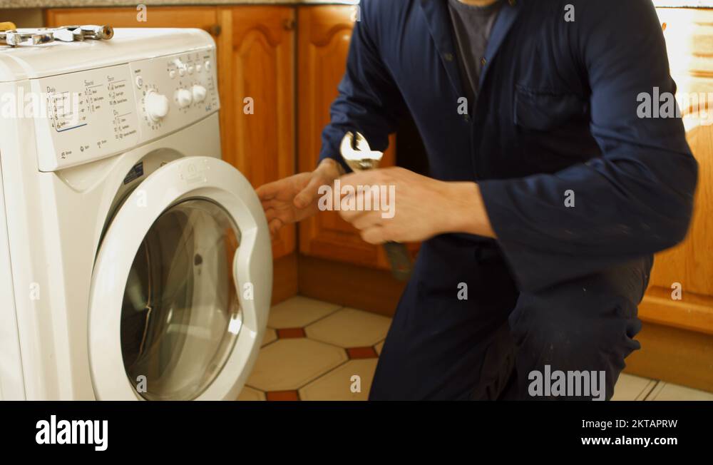 Man fixing washing machine Stock Videos & Footage - HD and 4K Video ...
