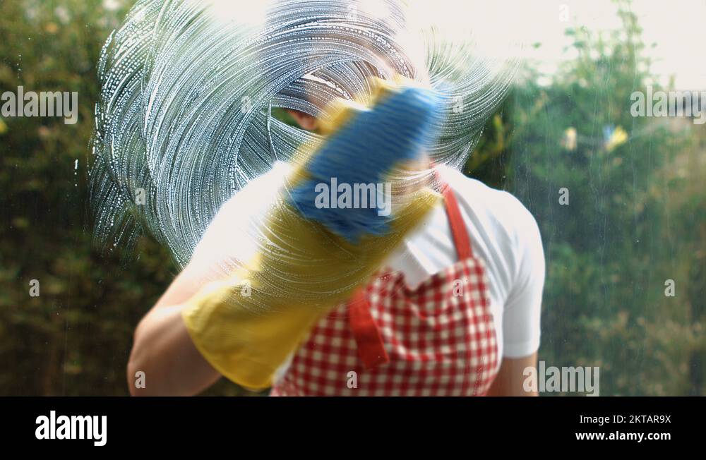 Cleaning of windows leisure Stock Videos & Footage - HD and 4K Video ...