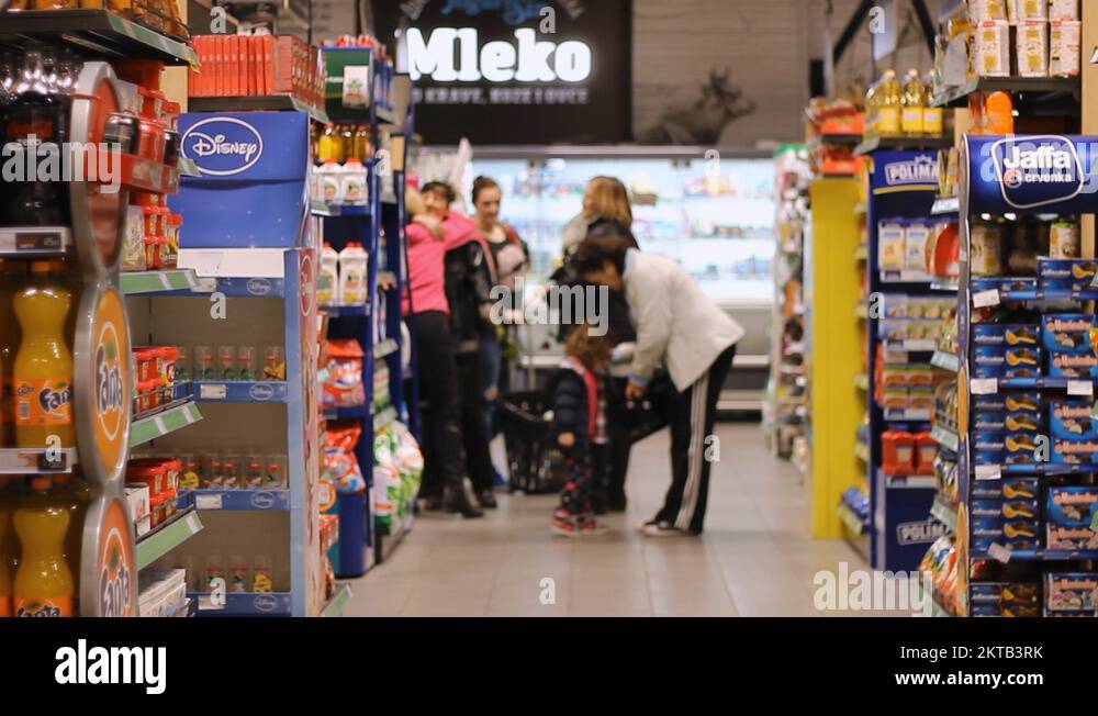 Hypermarket supermarket store Stock Videos & Footage - HD and 4K Video ...