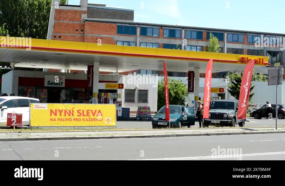 Advertisement shell petrol station Stock Videos & Footage - HD and 4K ...