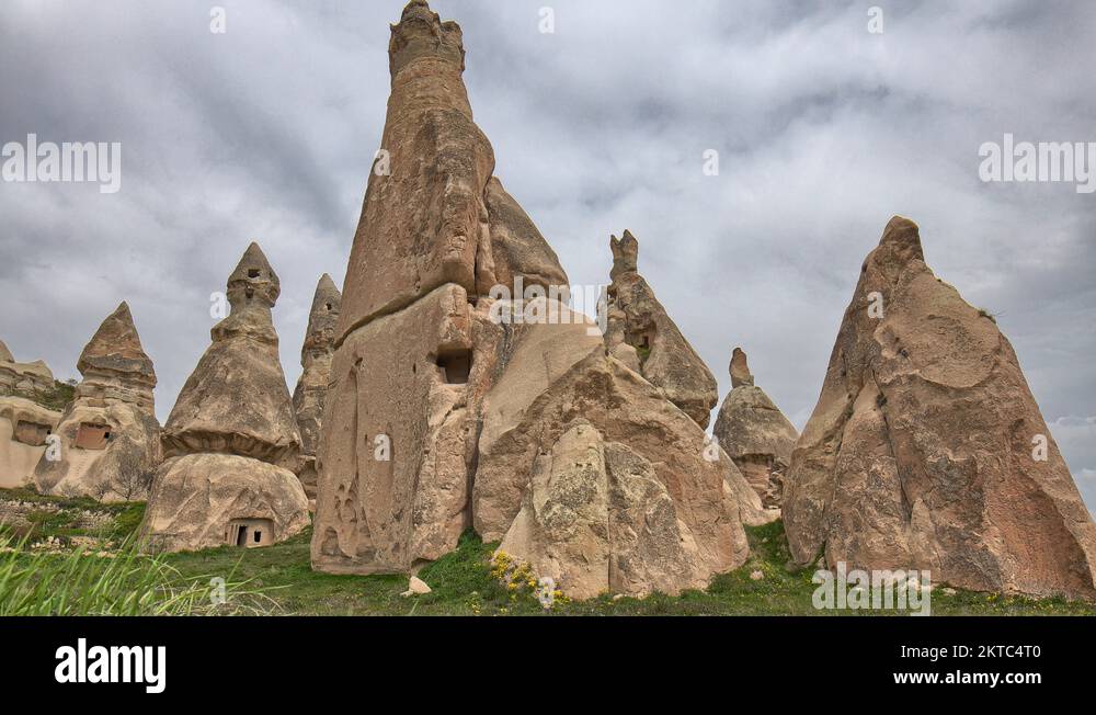 Landscape rural cappadocia limestone formation Stock Videos & Footage ...