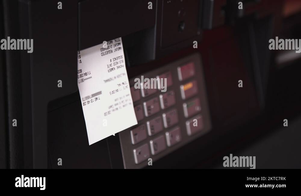 Atm receipt Stock Videos & Footage - HD and 4K Video Clips - Alamy