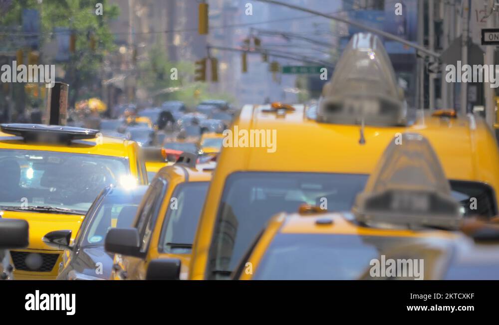 Rush hour traffic vehicles taxi cab Stock Videos & Footage - HD and 4K ...