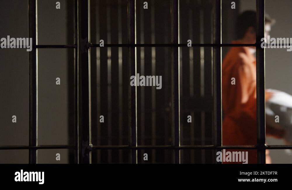 Modern Prison - People in Jail for Crimes - Prisoners carrying laundry ...