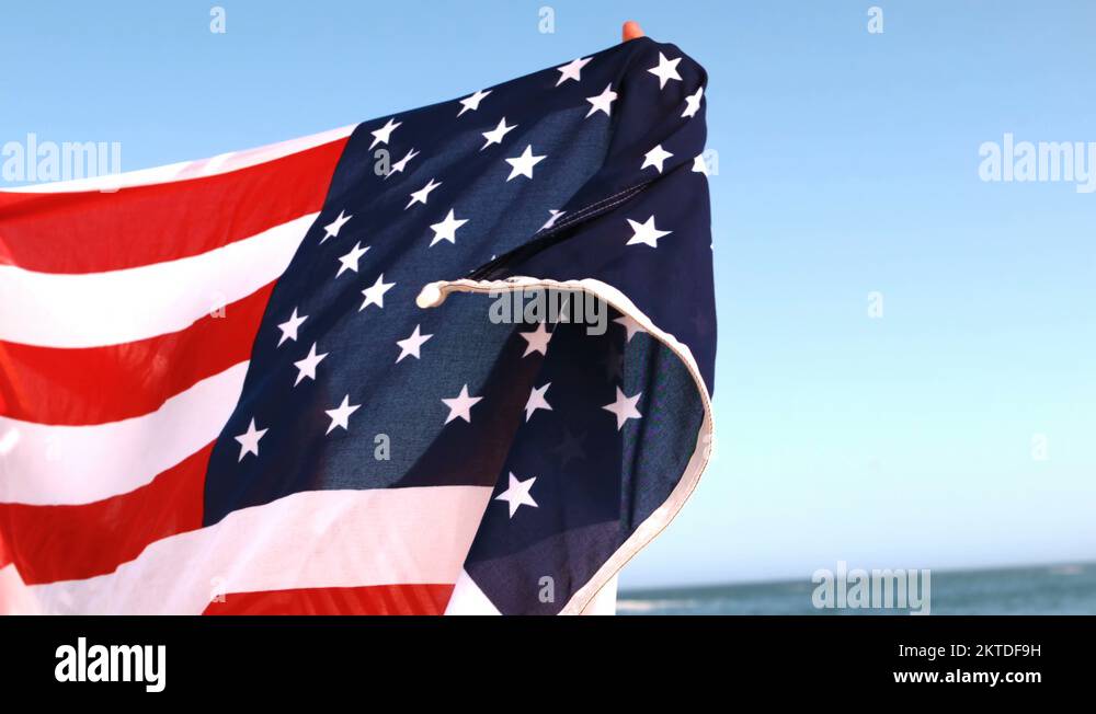American flag fluttering Stock Videos & Footage - HD and 4K Video Clips ...