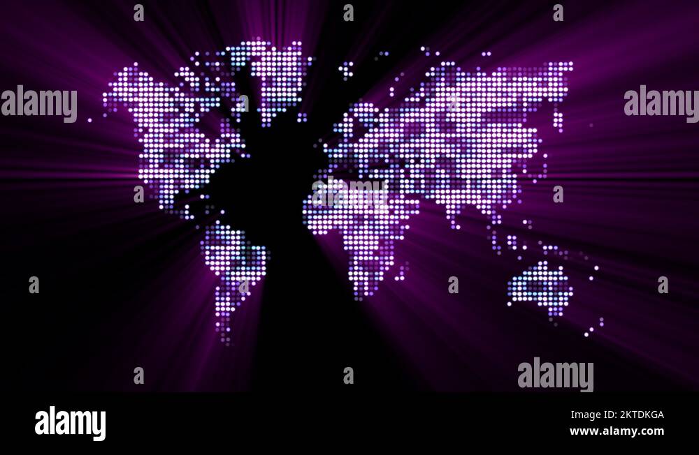 Magenta world map Stock Videos & Footage - HD and 4K Video Clips - Alamy