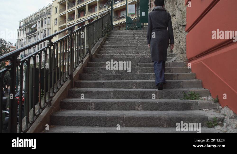 Girl stairs rear view Stock Videos & Footage - HD and 4K Video Clips ...