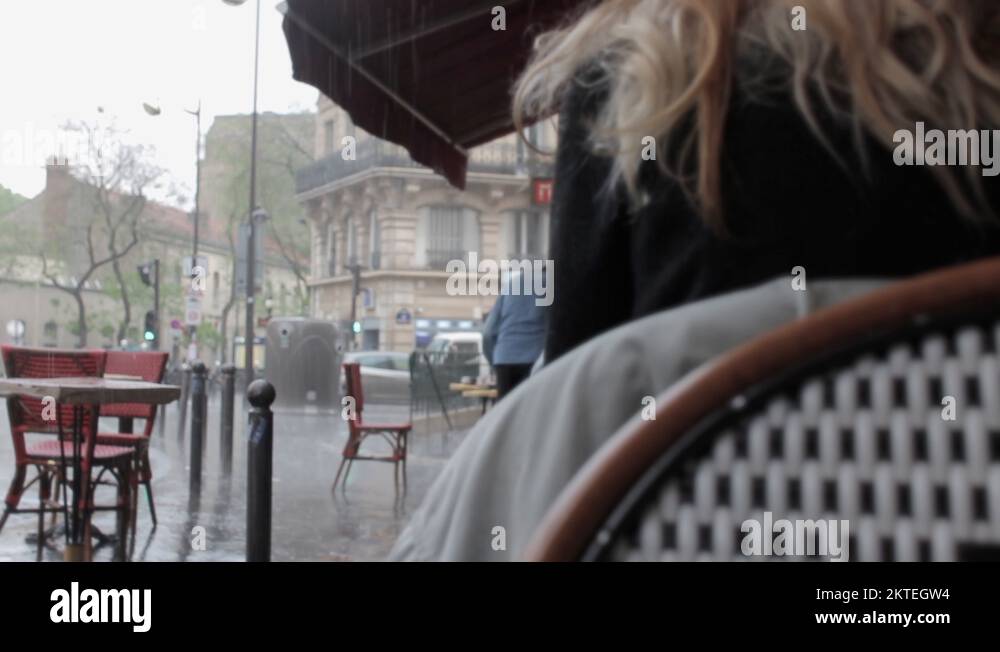 Paris restaurant rain Stock Videos & Footage - HD and 4K Video Clips ...