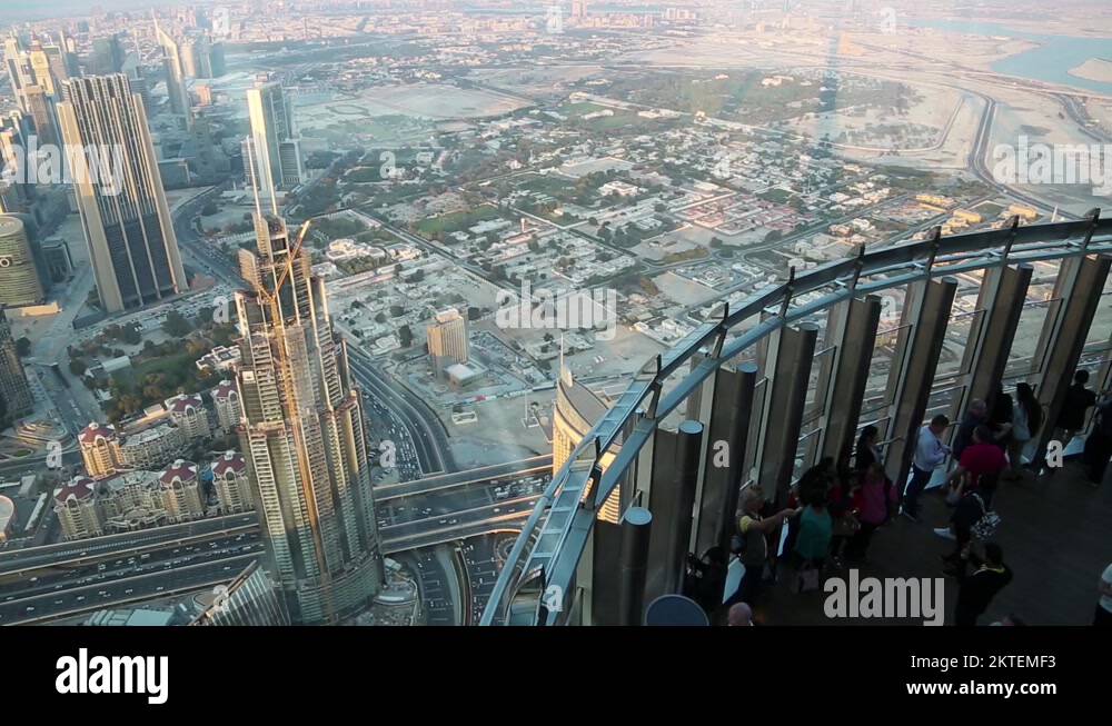 Burj khalifa observation deck 124 Stock Videos & Footage - HD and 4K Video Clips - Alamy