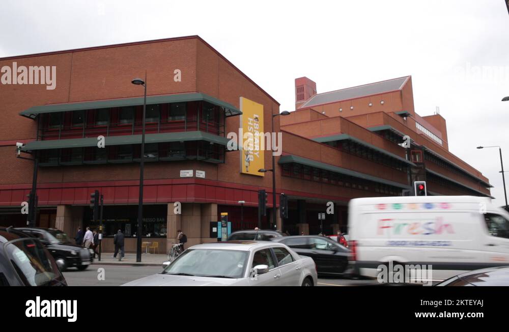 British National Library, London, England Stock Video Footage - Alamy
