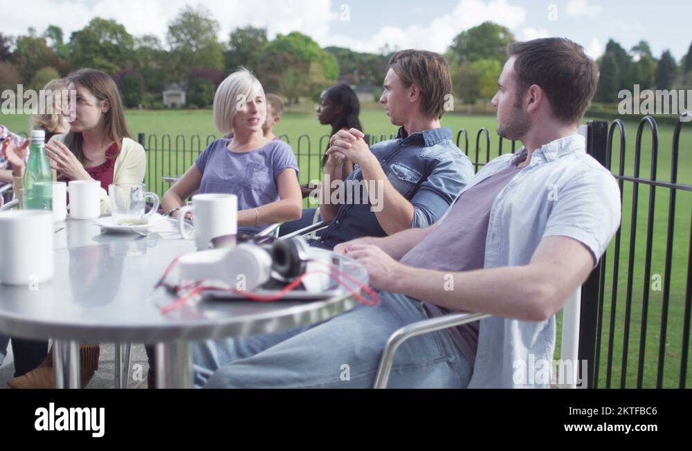 Mixed friends cafe Stock Videos & Footage - HD and 4K Video Clips - Alamy