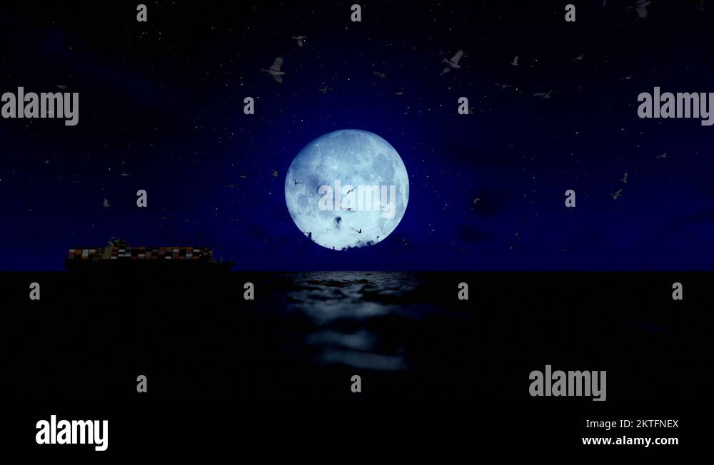 Ship and full moon Stock Videos & Footage - HD and 4K Video Clips - Alamy