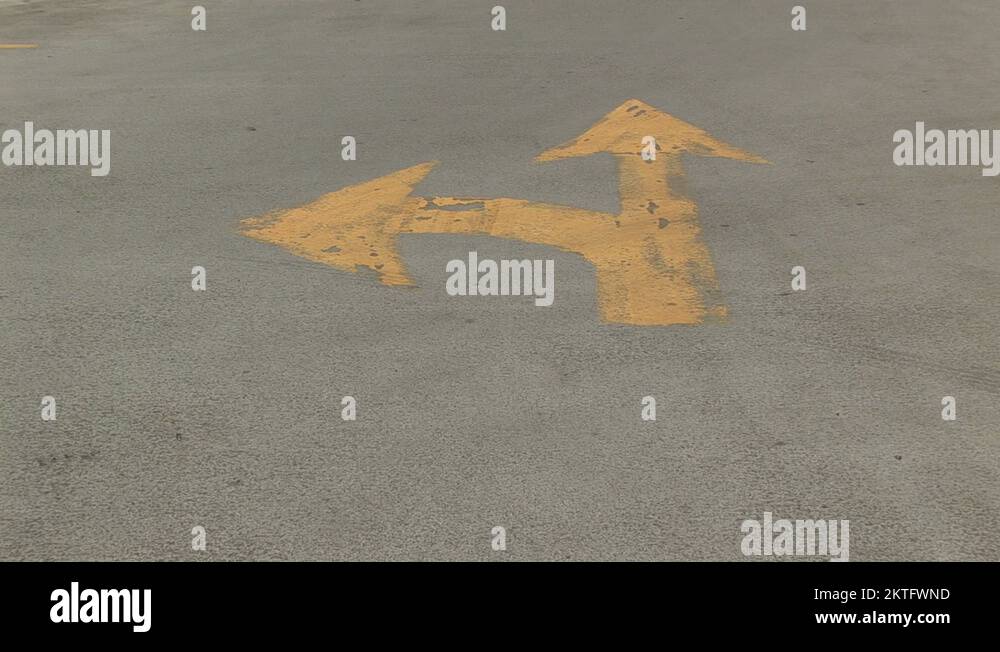 Painted directional arrow Stock Videos & Footage - HD and 4K Video ...