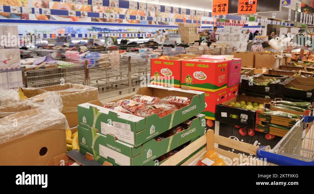 Lidl supermarket interior Stock Videos & Footage - HD and 4K Video ...