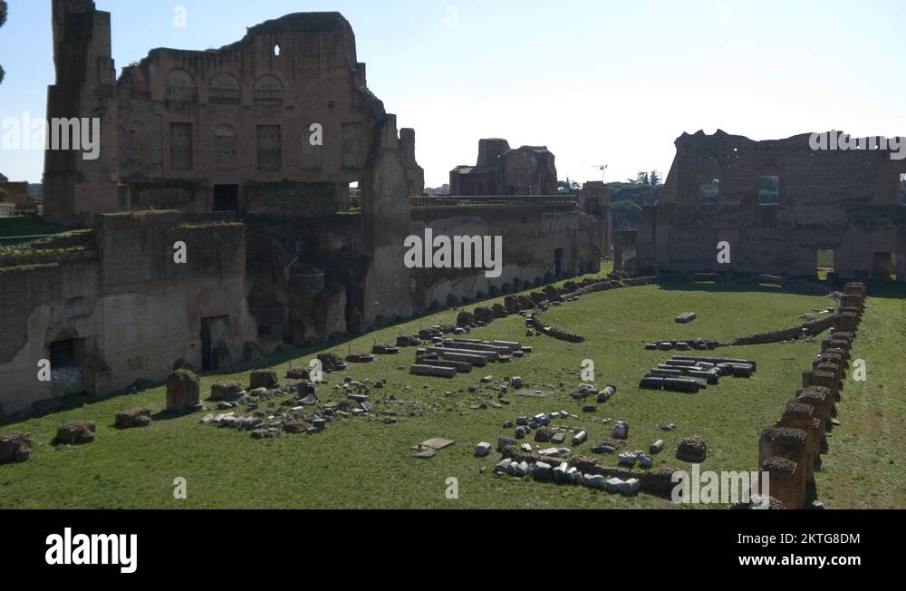 Roman forum ancient ruins historical landmark tourists historical value ...