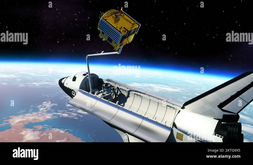 Space shuttle discovery satellite Stock Videos & Footage - HD and 4K ...