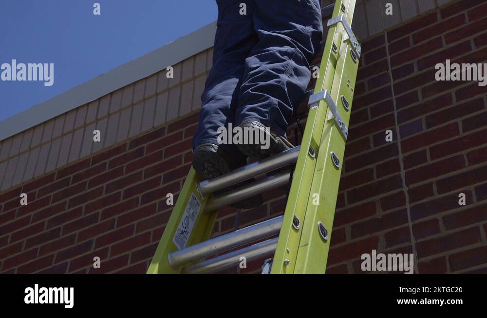 Climbing tall ladder Stock Videos & Footage - HD and 4K Video Clips - Alamy