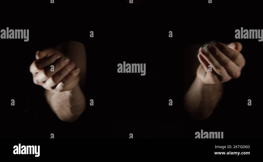 Clapping hands closeup black and white Stock Videos & Footage - HD and ...