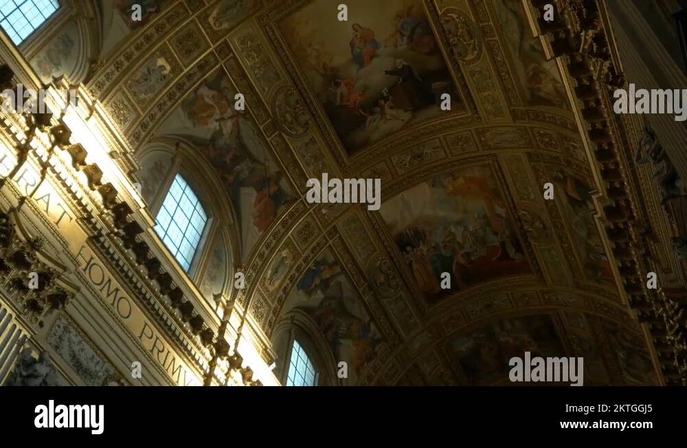 Masterpiece of roman baroque architecture Stock Videos & Footage - HD ...