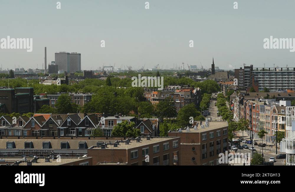 View over harbor across rooftops Stock Videos & Footage - HD and 4K ...