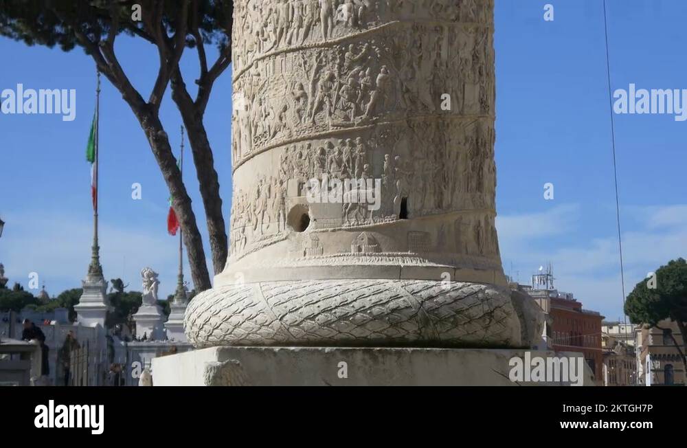 Rome Trajan's Column Antigue Monument Roman History Sculpture Ancient ...