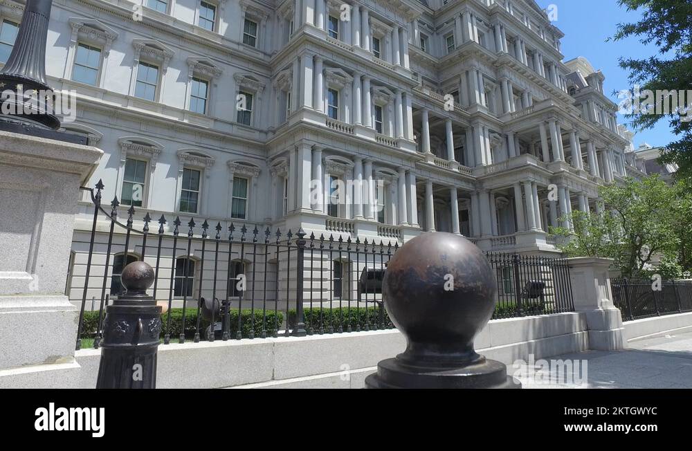 Usa washington dc eisenhower executive building government Stock Videos ...