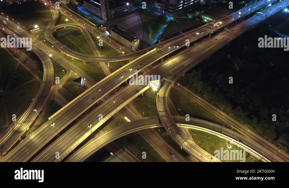 Interchanges and intersections Stock Videos & Footage - HD and 4K Video ...