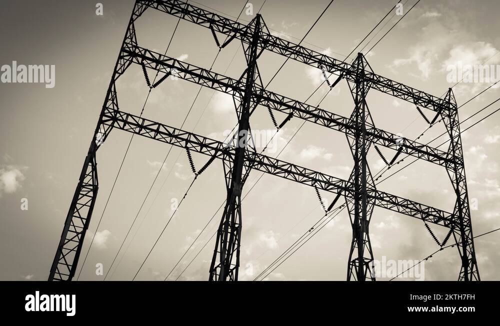 Hydro transmission tower Stock Videos & Footage - HD and 4K Video Clips ...