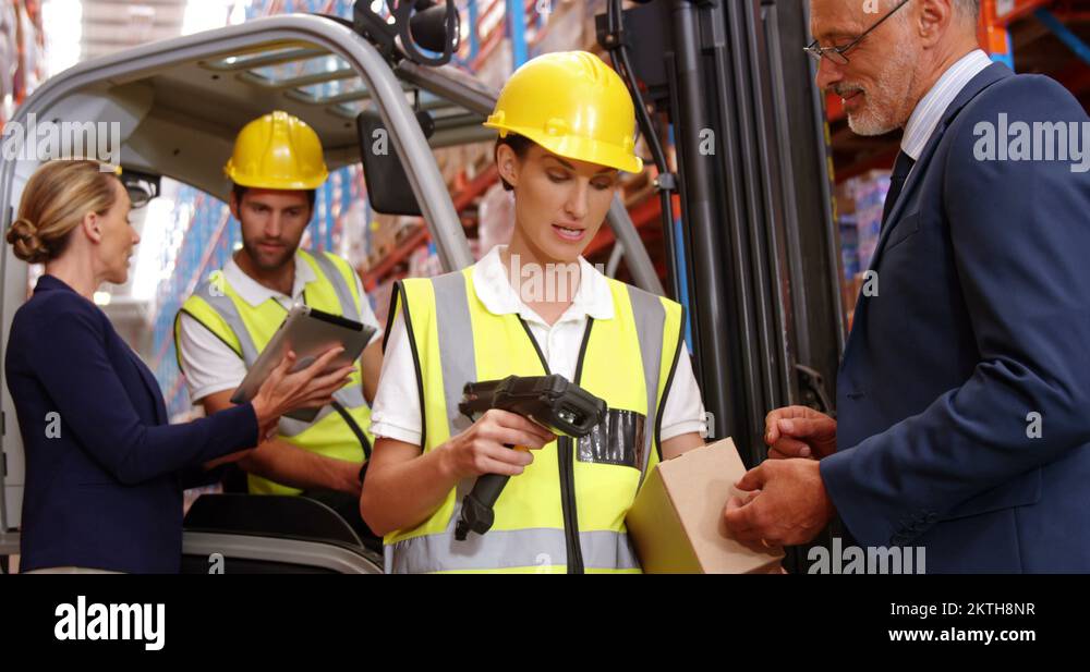 Scanning package in warehouse Stock Videos & Footage - HD and 4K Video ...