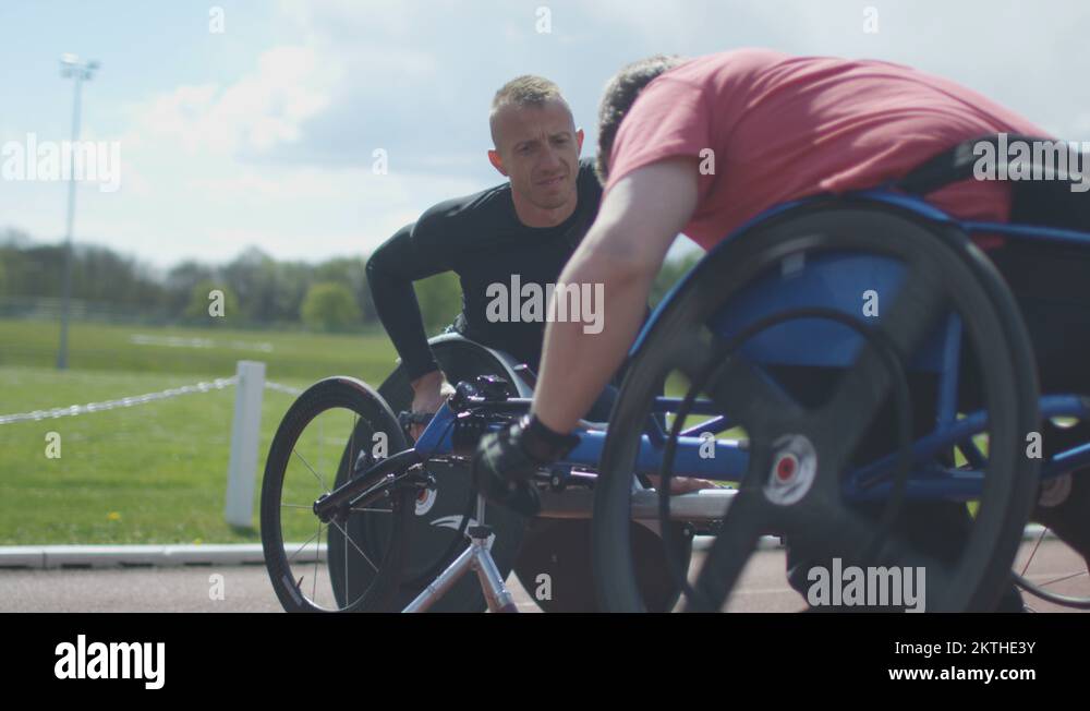 Wheelchair racing track Stock Videos & Footage - HD and 4K Video Clips ...