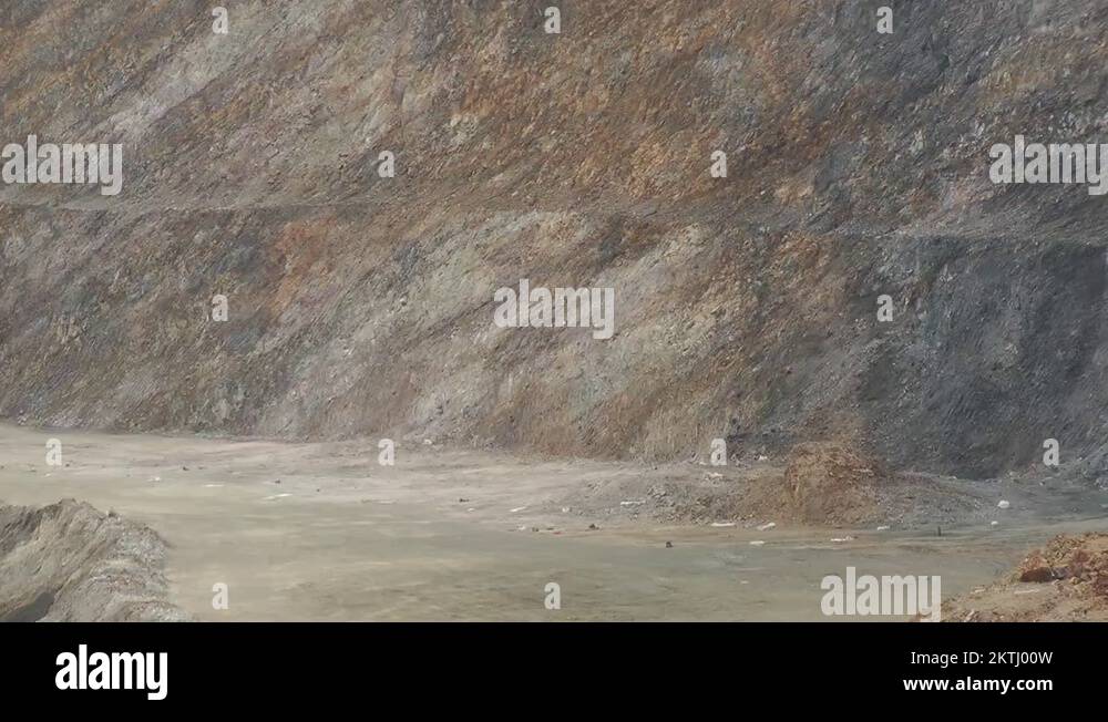 Blasting at an Open Pit Tin Mine Stock Video Footage - Alamy