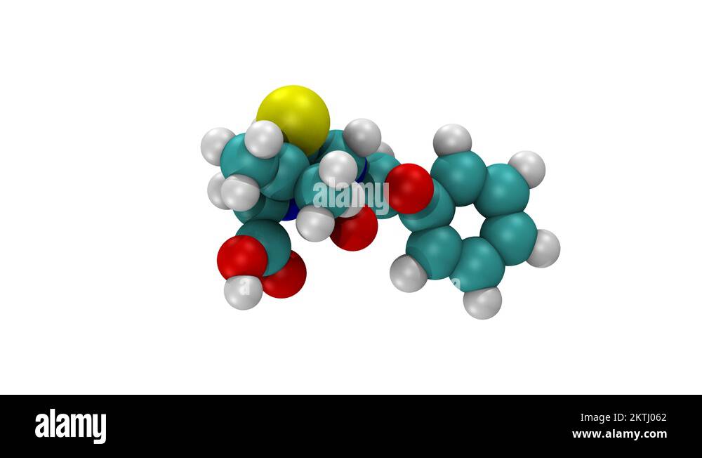 Penicillin molecule model Stock Videos & Footage - HD and 4K Video ...