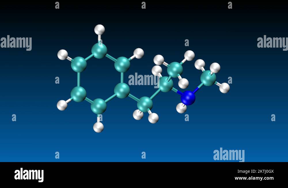 Methamphetamine molecular model drug methamphetamine Stock Videos ...