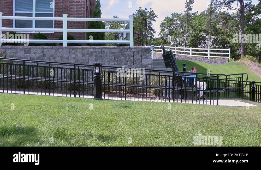 Disability ramp lift Stock Videos & Footage - HD and 4K Video Clips - Alamy