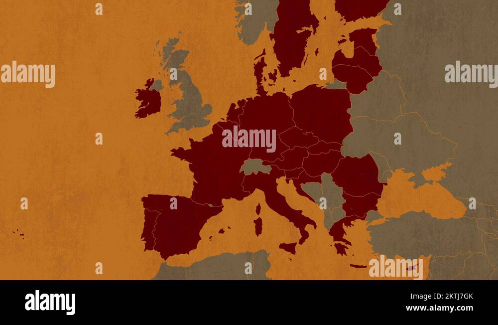 Brexit - animated map showing the UK changing status after leaving the ...