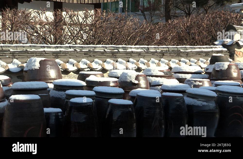 Korean traditional house Han ok village in Seoul, Korea Stock Video ...