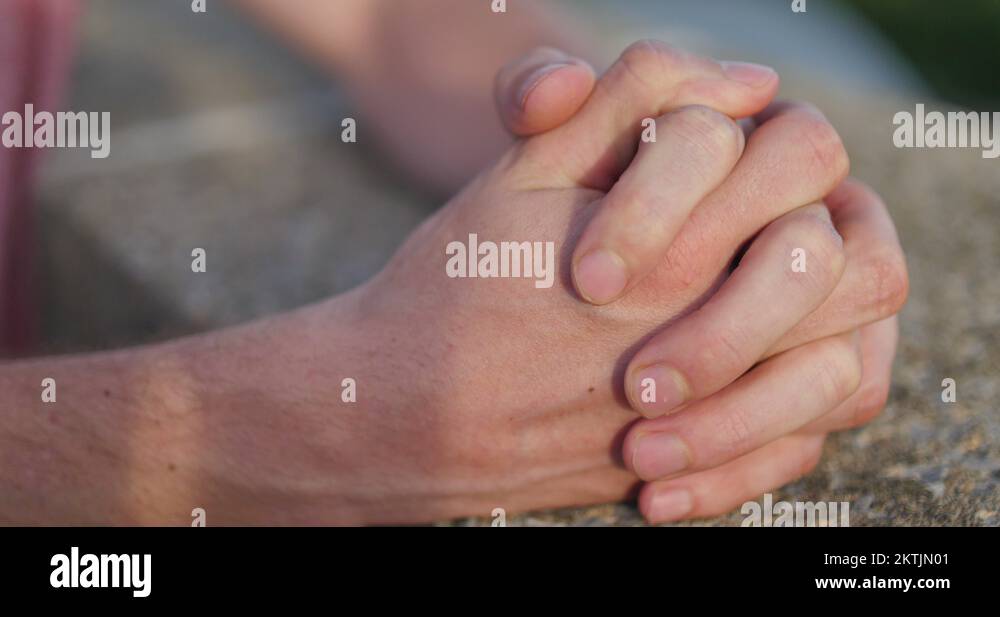 Man praying folded hands Stock Videos & Footage - HD and 4K Video Clips ...