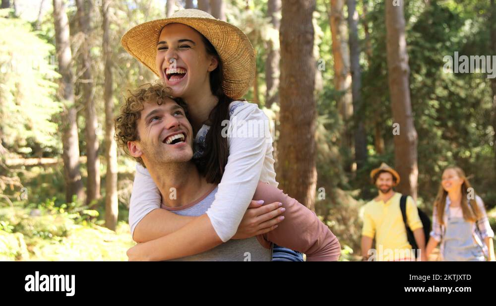 Man shoulder carrying woman Stock Videos & Footage - HD and 4K Video ...