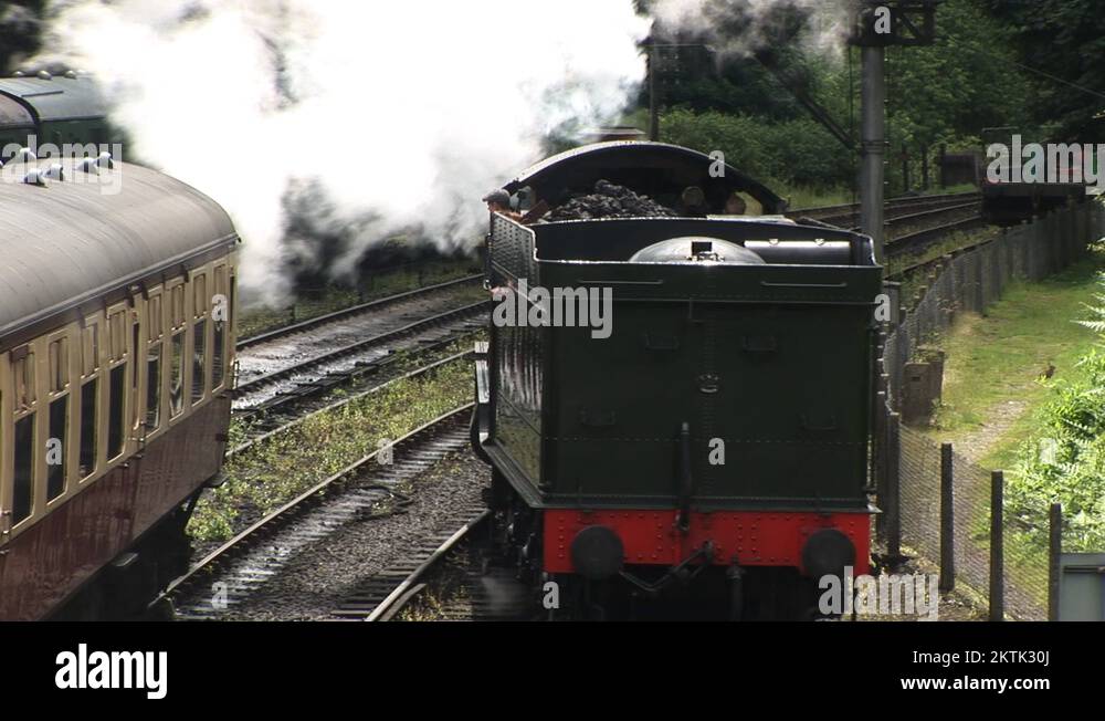 Vintage steam train leaving station Stock Videos & Footage - HD and 4K ...