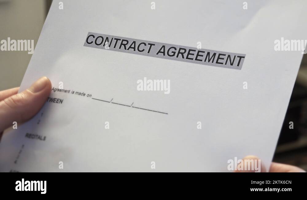 Blank contract Stock Videos & Footage - HD and 4K Video Clips - Alamy