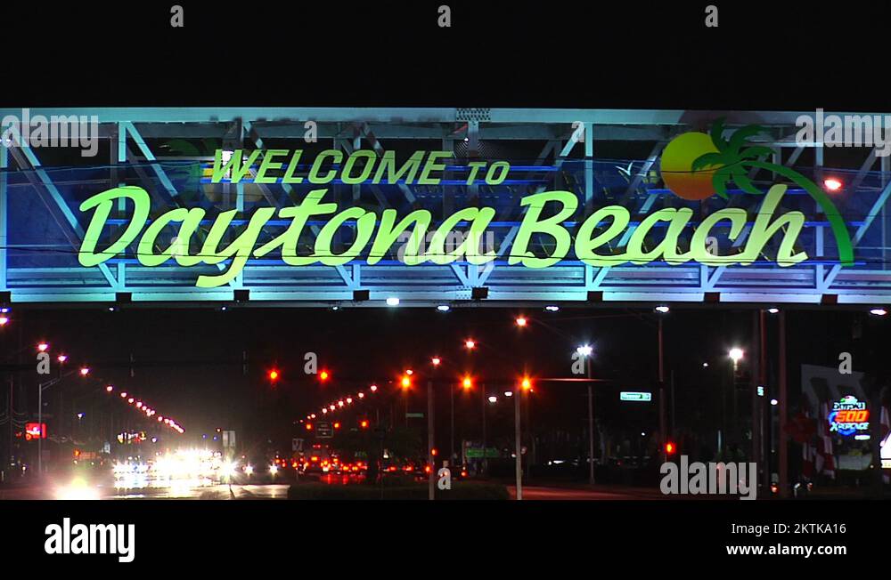 Daytona beach sign Stock Videos & Footage - HD and 4K Video Clips - Alamy