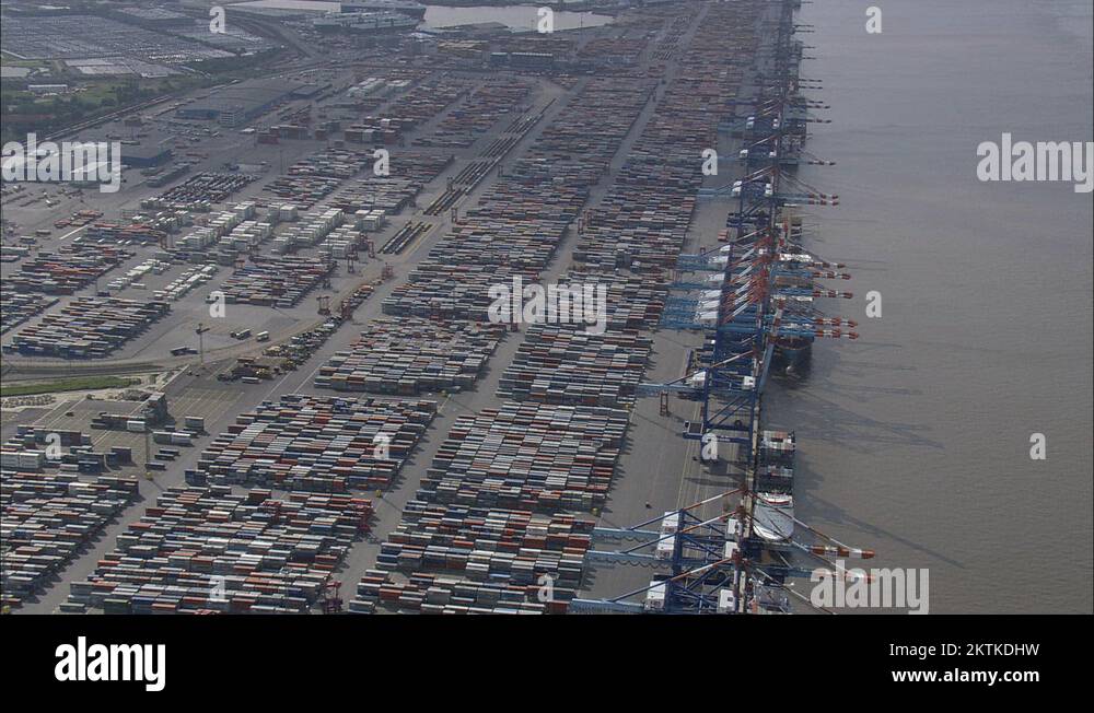 Bremerhaven container port Stock Videos & Footage - HD and 4K Video ...