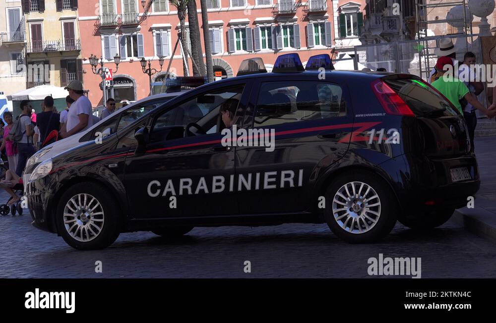 Carabinieri police car italy Stock Videos & Footage - HD and 4K Video ...