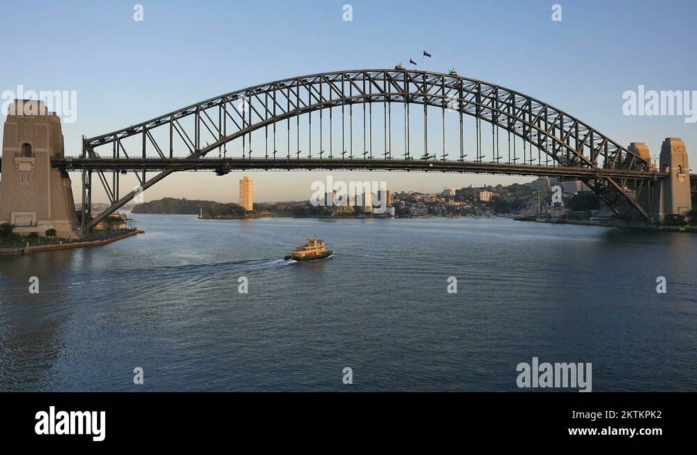 Boat under the bridge sydney australia Stock Videos & Footage - HD and ...