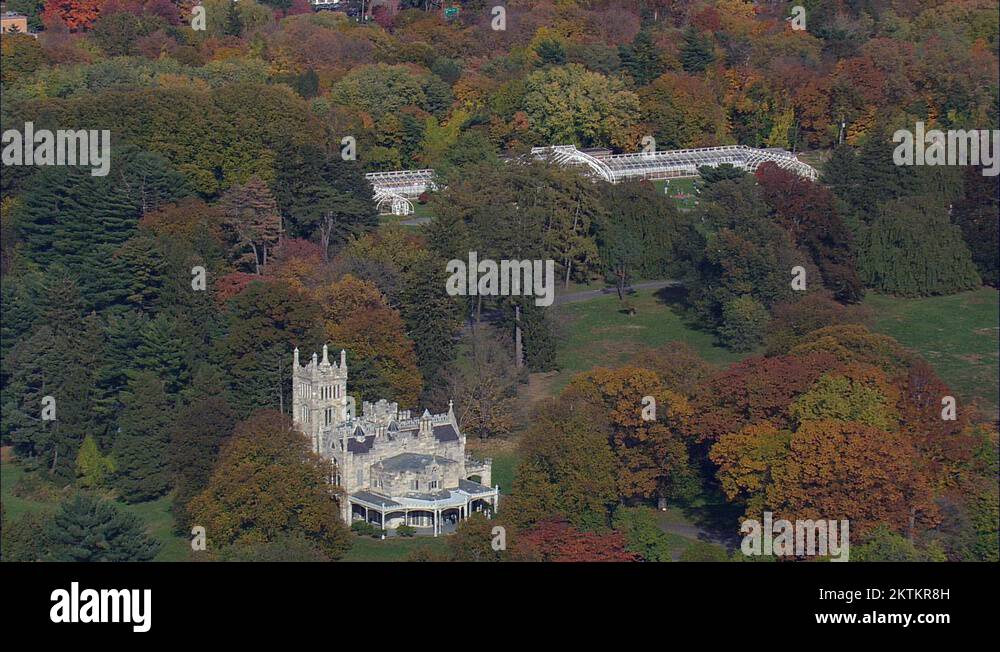 Lyndhurst Mansion Stock Video Footage - Alamy